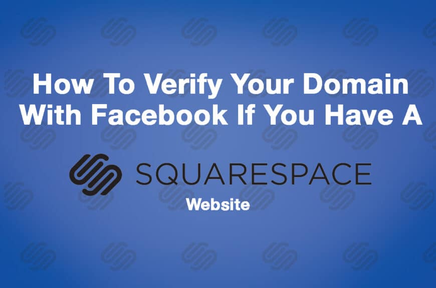 Facebook domain verification for Shopify sites - One9Seven6